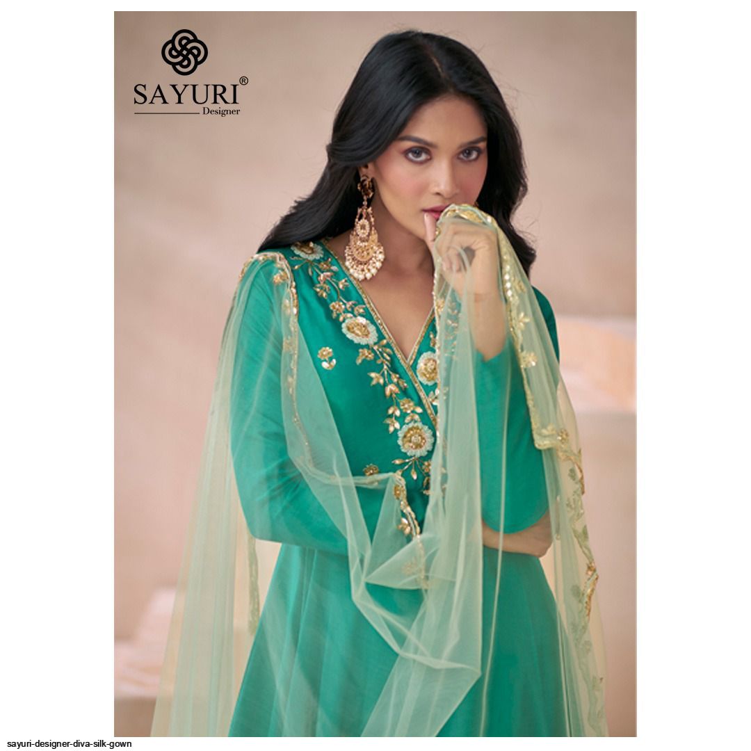 SAYURI DESIGNER DIVA SILK GOWN