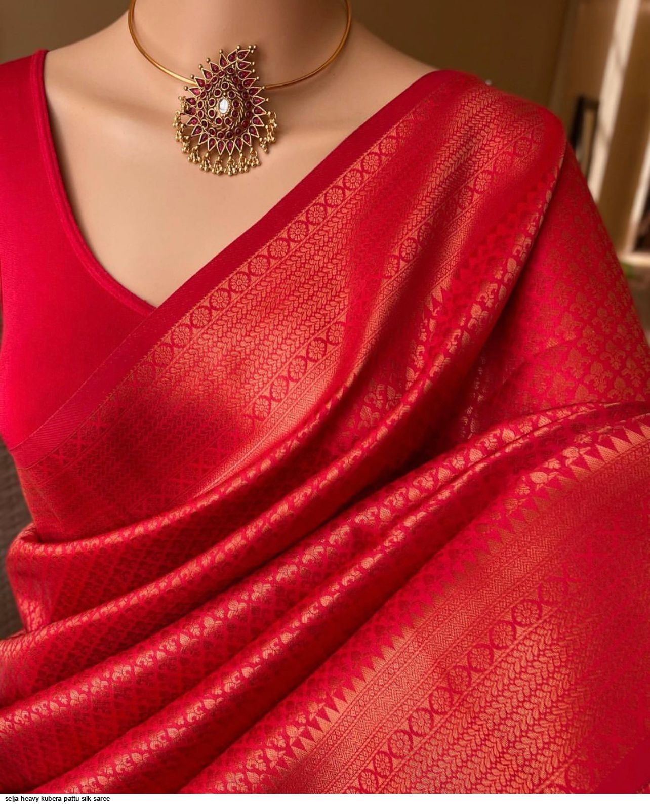 SELJA HEAVY KUBERA PATTU SILK SAREE