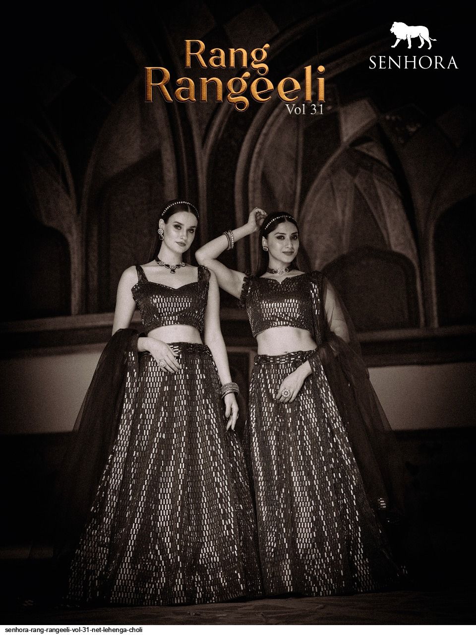 SENHORA RANG RANGEELI VOL 31 Net lehenga choli