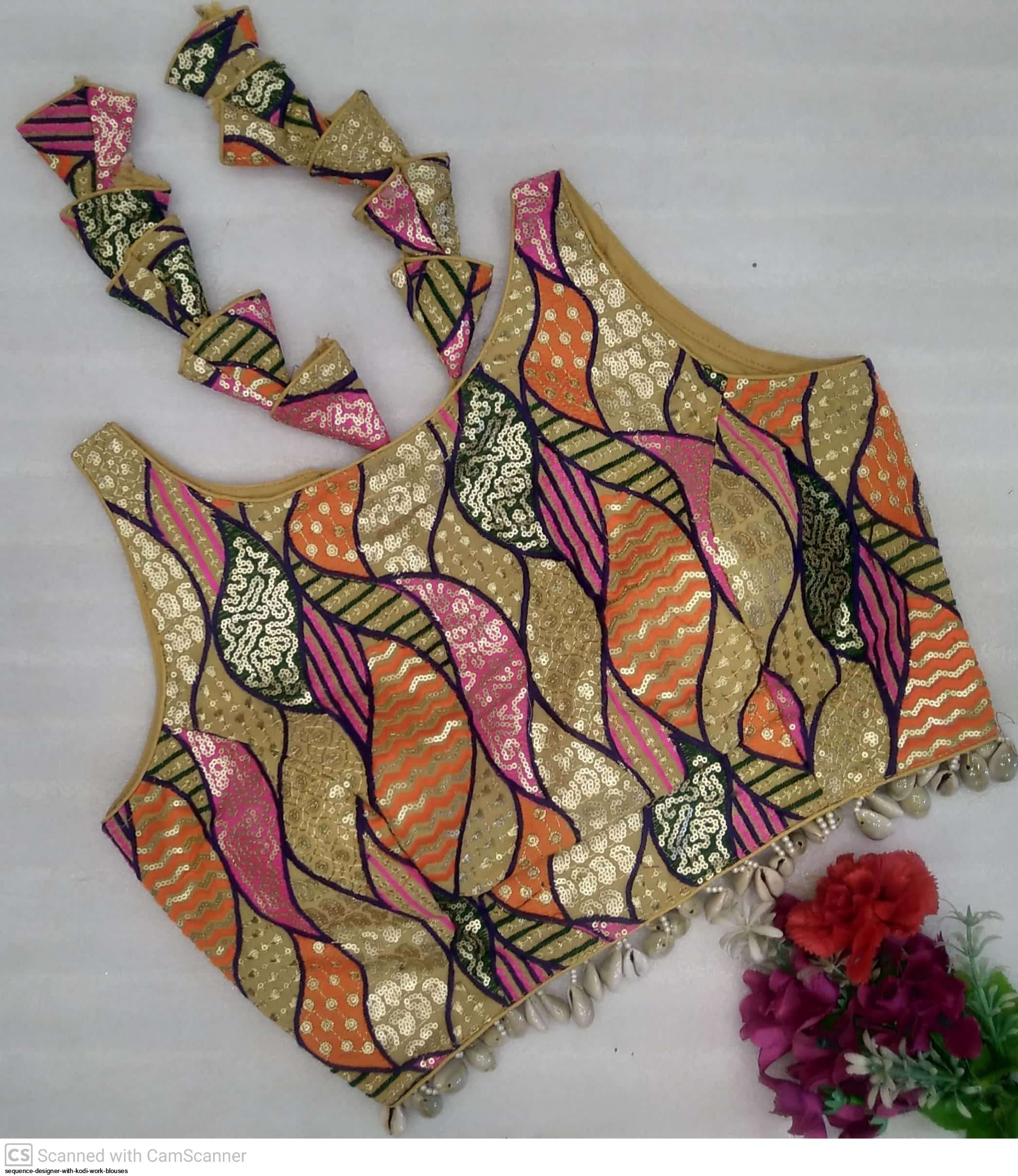 Sequence Designer With Kodi work Blouses