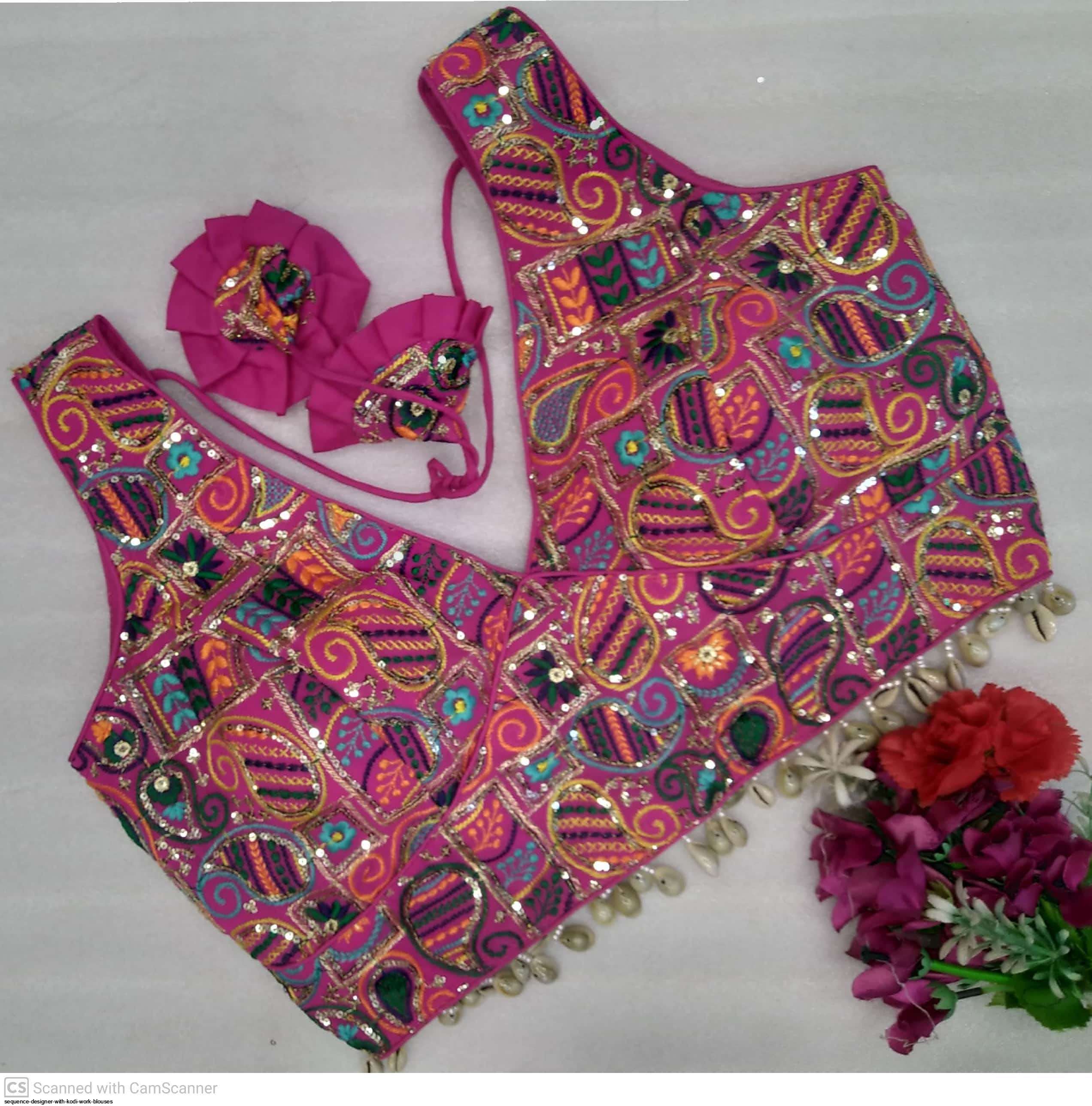 Sequence Designer With Kodi work Blouses