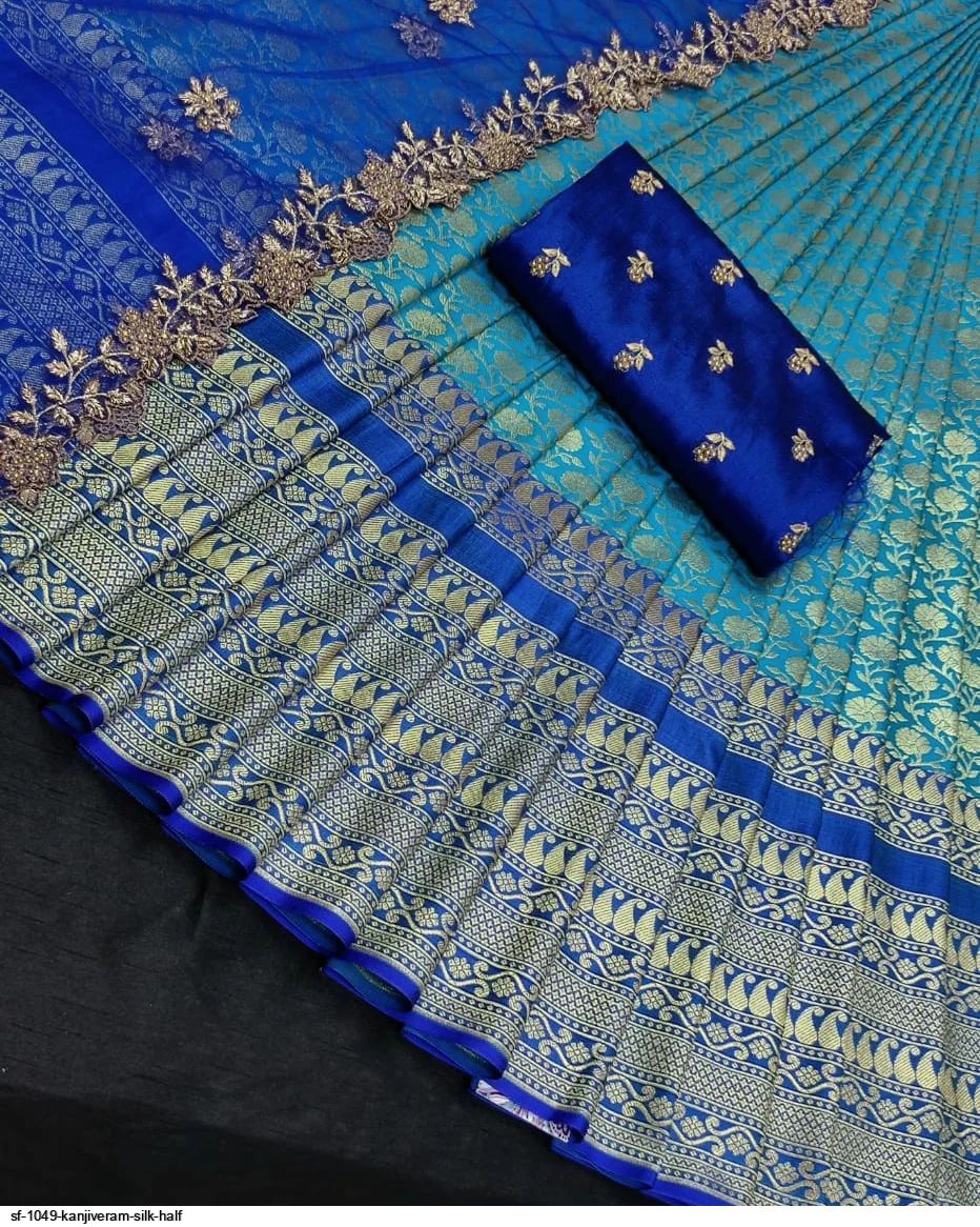 SF 1049 Kanjiveram Silk HALF