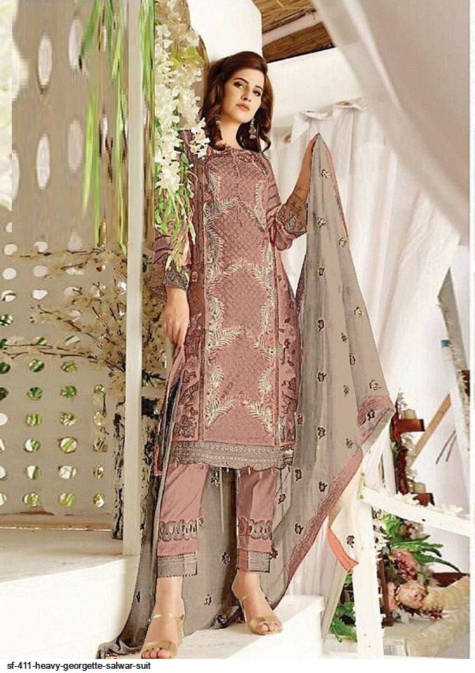 SF 411 Heavy Georgette SALWAR SUIT