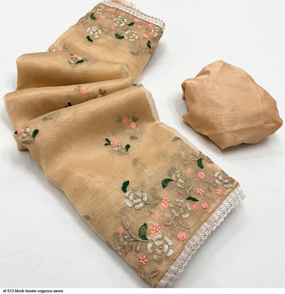 sf 513 Block Buster organza saree