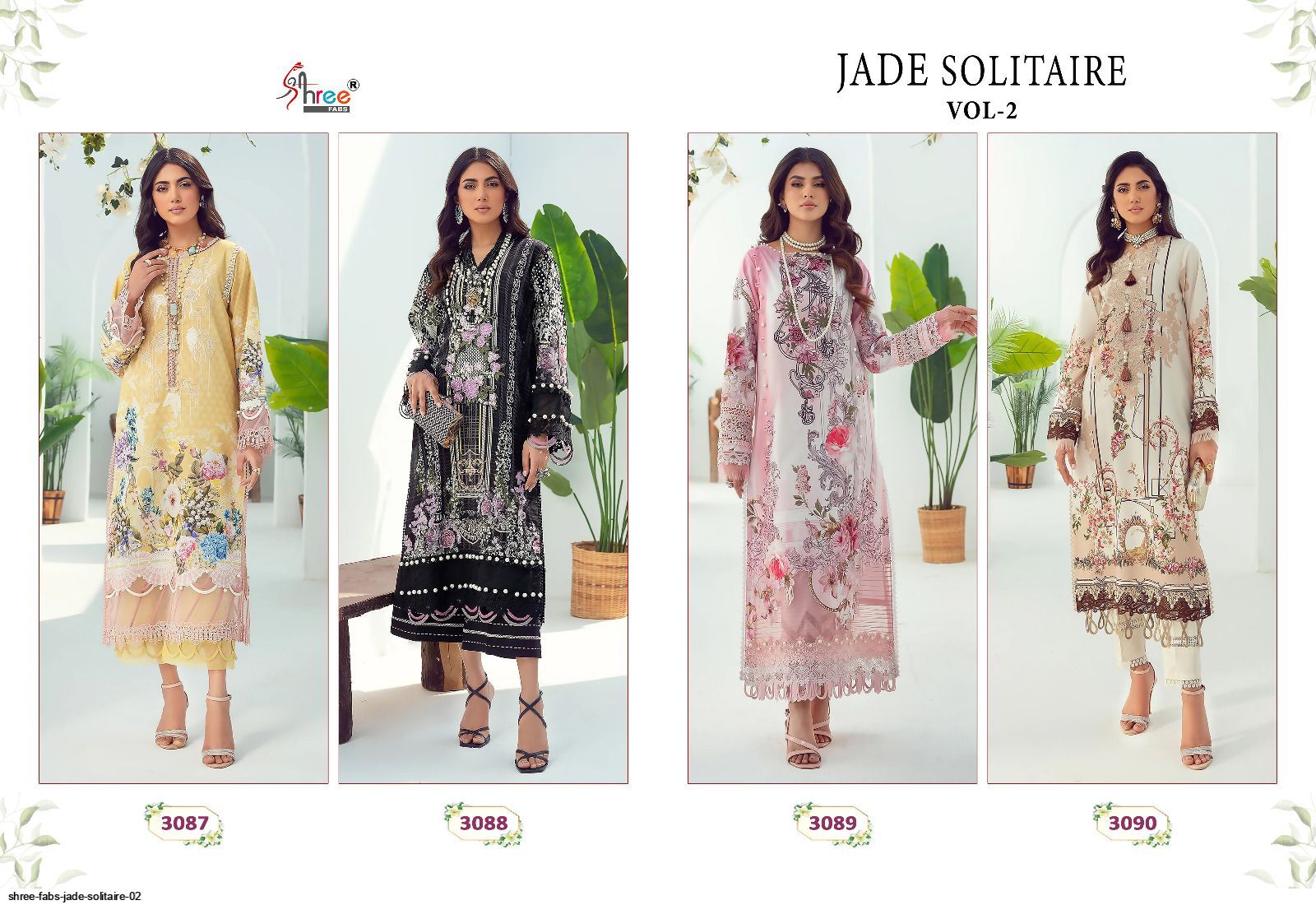 shree-fabs-jade-solitaire-02-SUIT WITH CHIFFON DUPATTA