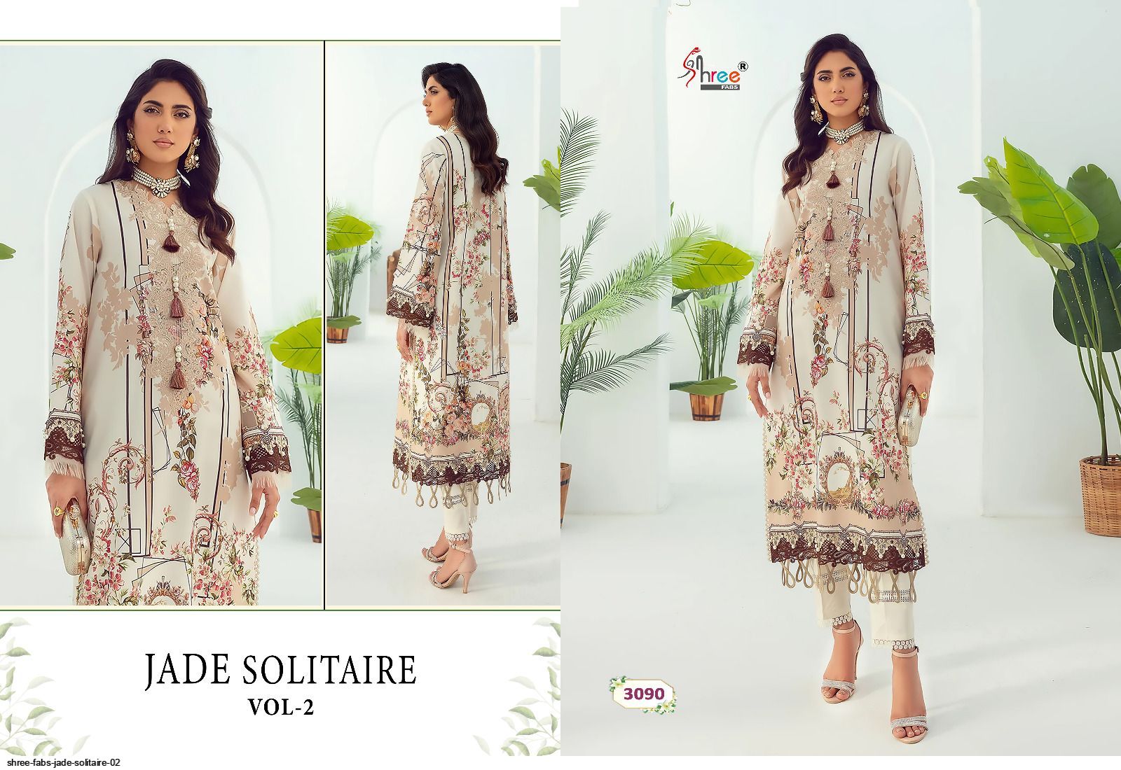 shree-fabs-jade-solitaire-02-SUIT WITH CHIFFON DUPATTA