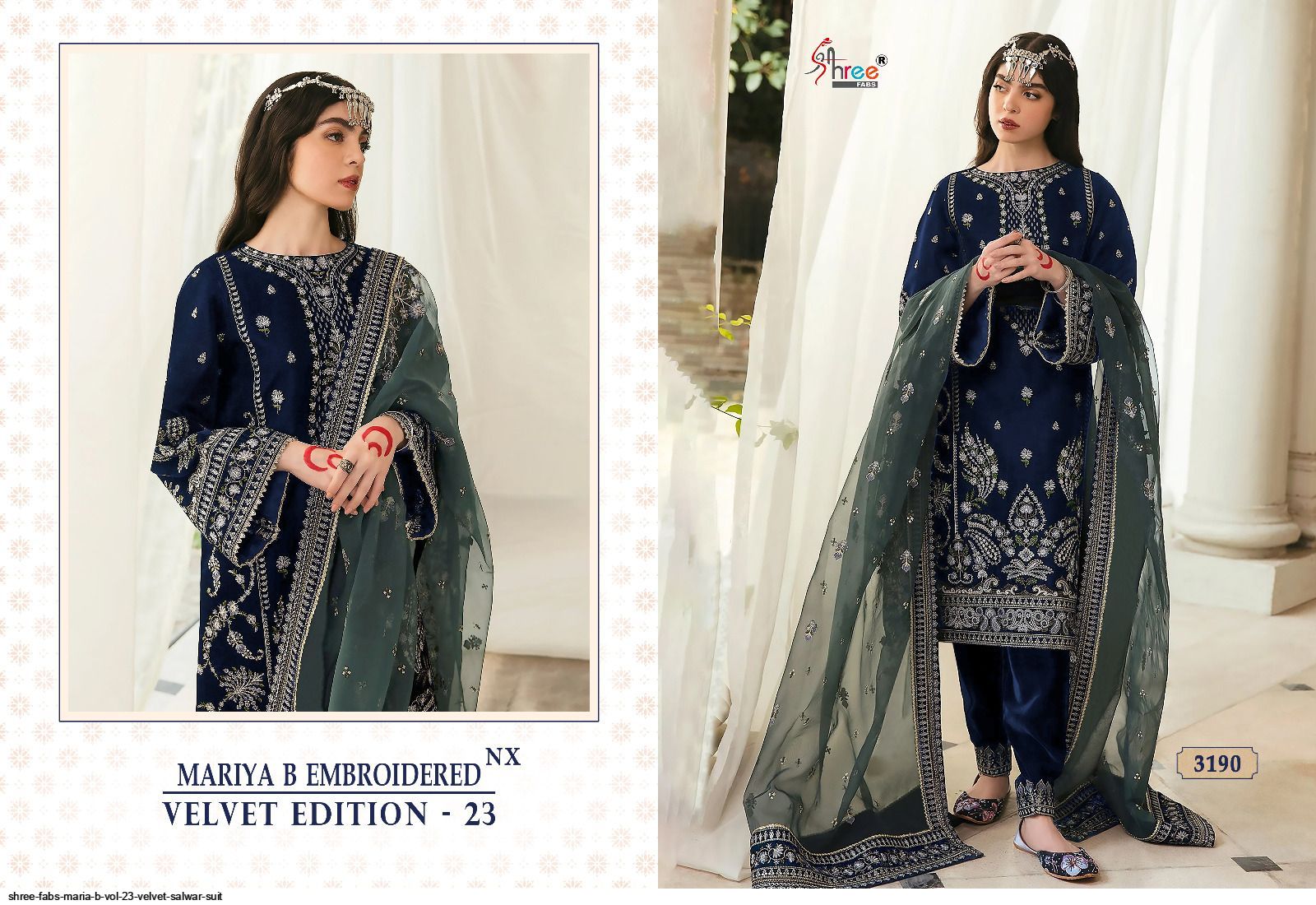 shree-fabs-maria-b-vol-23-velvet-salwar-suit