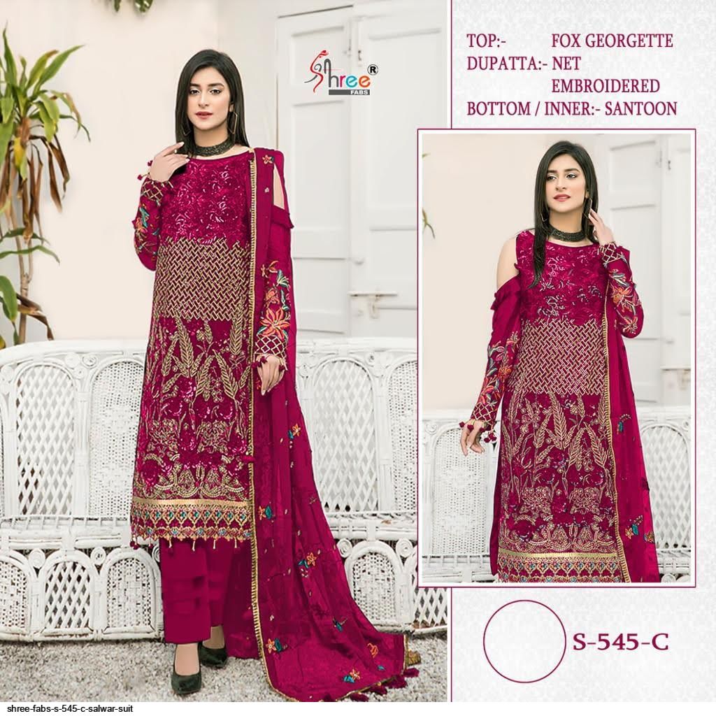 SHREE FABS S 545 C SALWAR SUIT