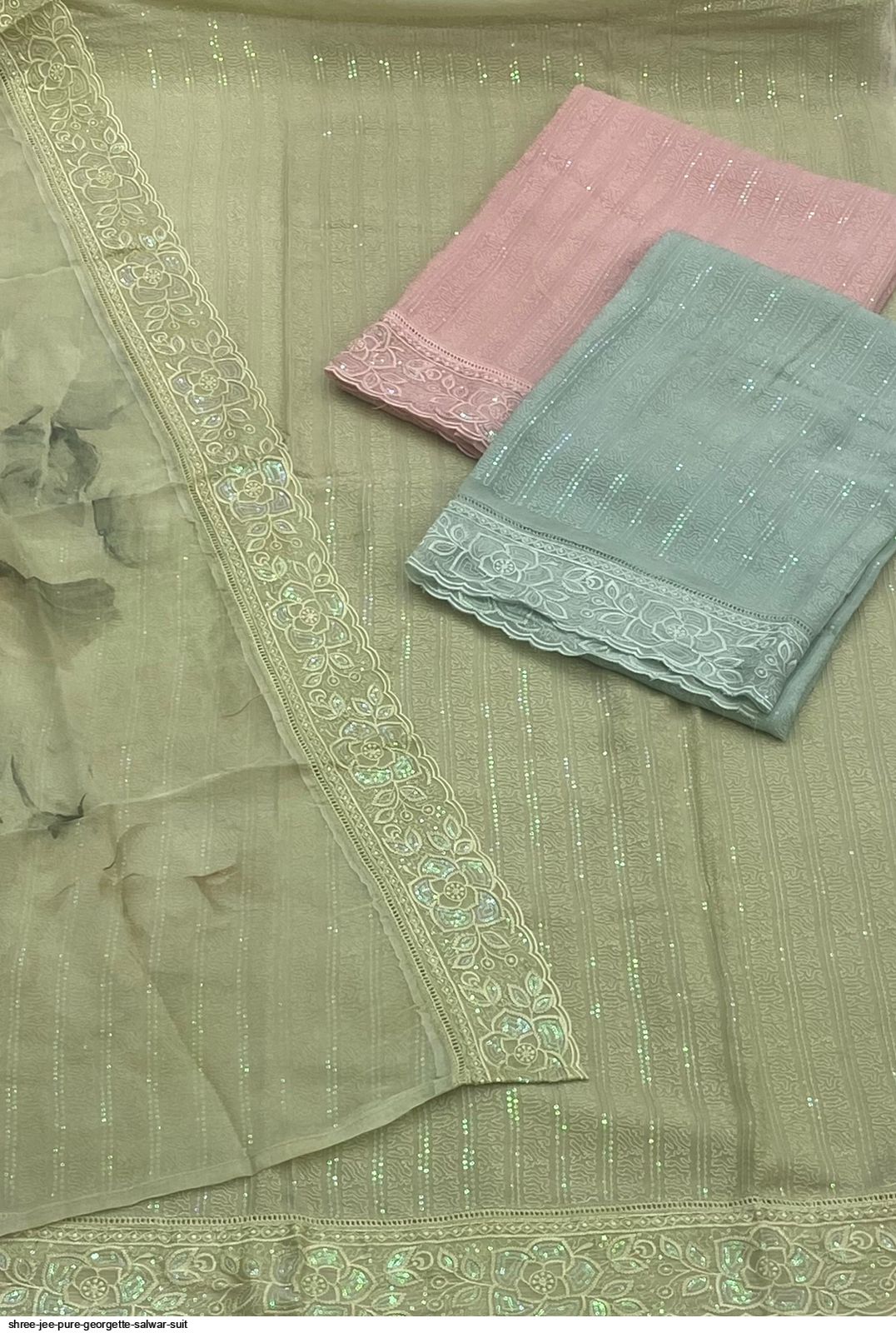 SHREE JEE PURE GEORGETTE SALWAR SUIT