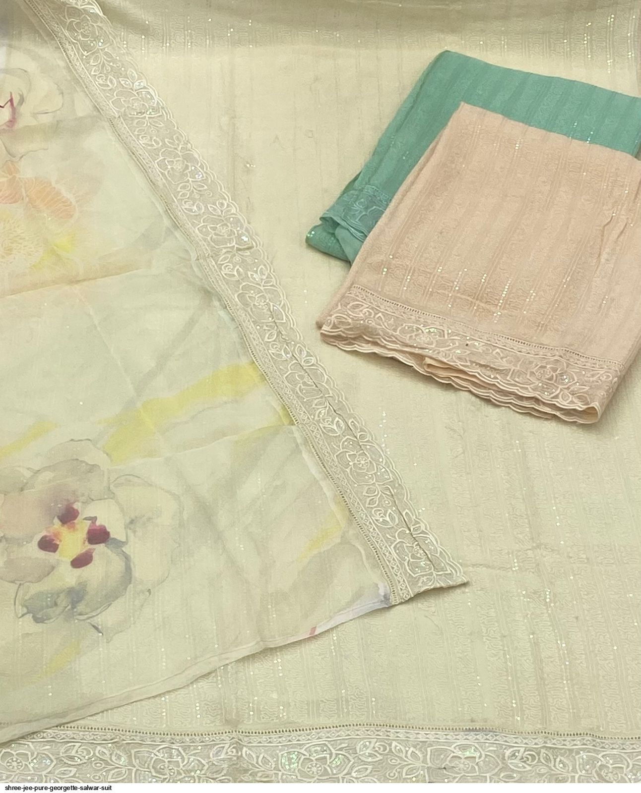 SHREE JEE PURE GEORGETTE SALWAR SUIT