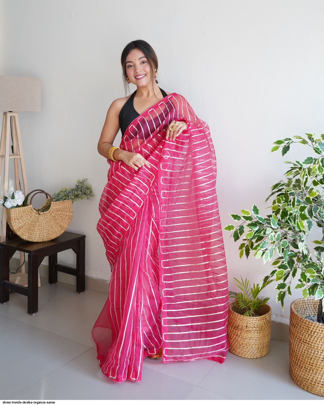 SHREE TRENDS DEVIKA ORGANZA SAREE