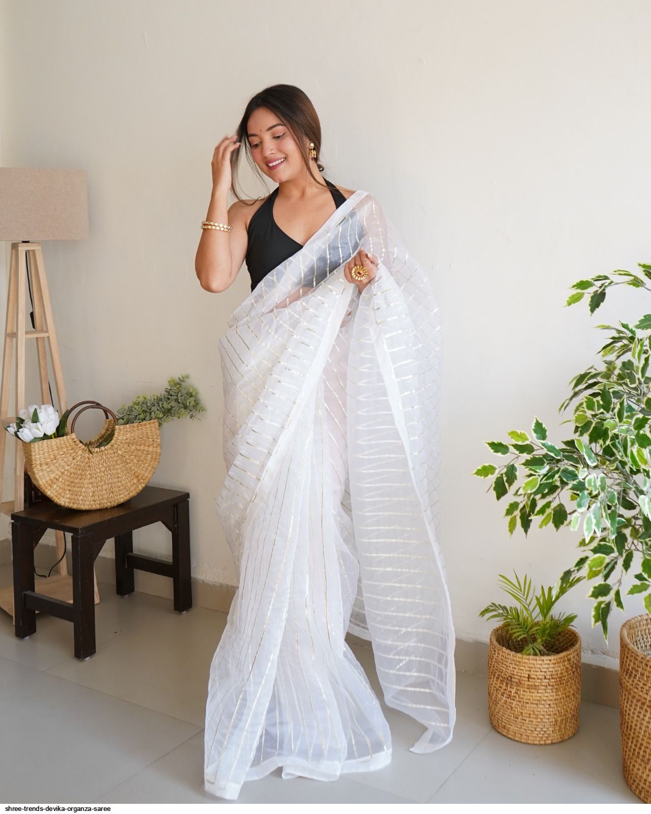 SHREE TRENDS DEVIKA ORGANZA SAREE