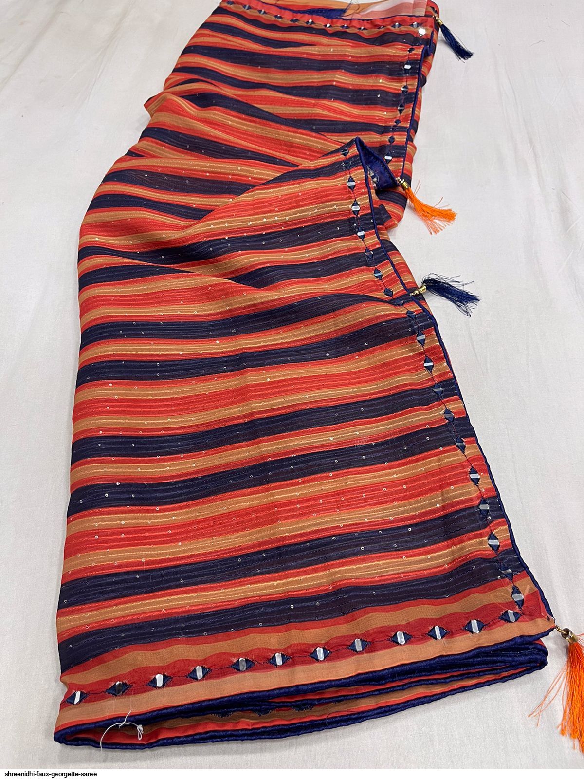 SHREENIDHI FauX GEORGETTE saree