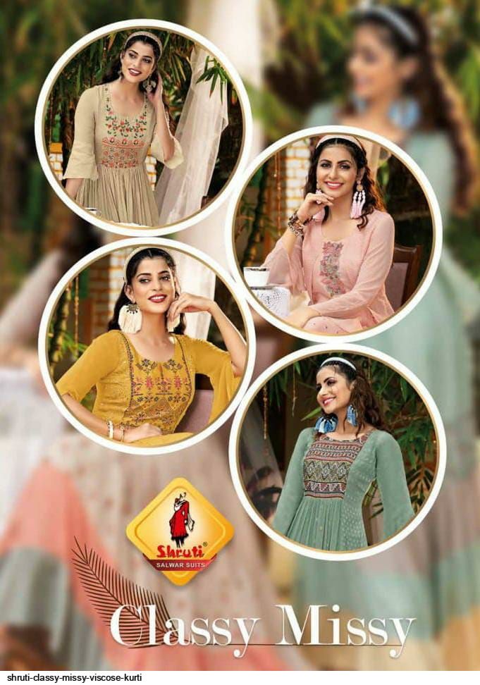 Shruti CLASSY MISSY Viscose KURTI