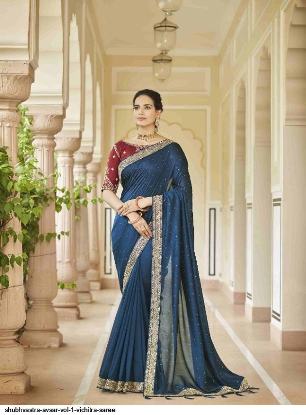 SHUBHVASTRA AVSAR VOL 1 Vichitra saree