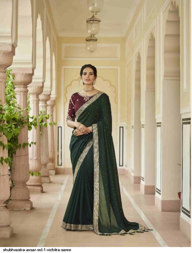 SHUBHVASTRA AVSAR VOL 1 Vichitra saree