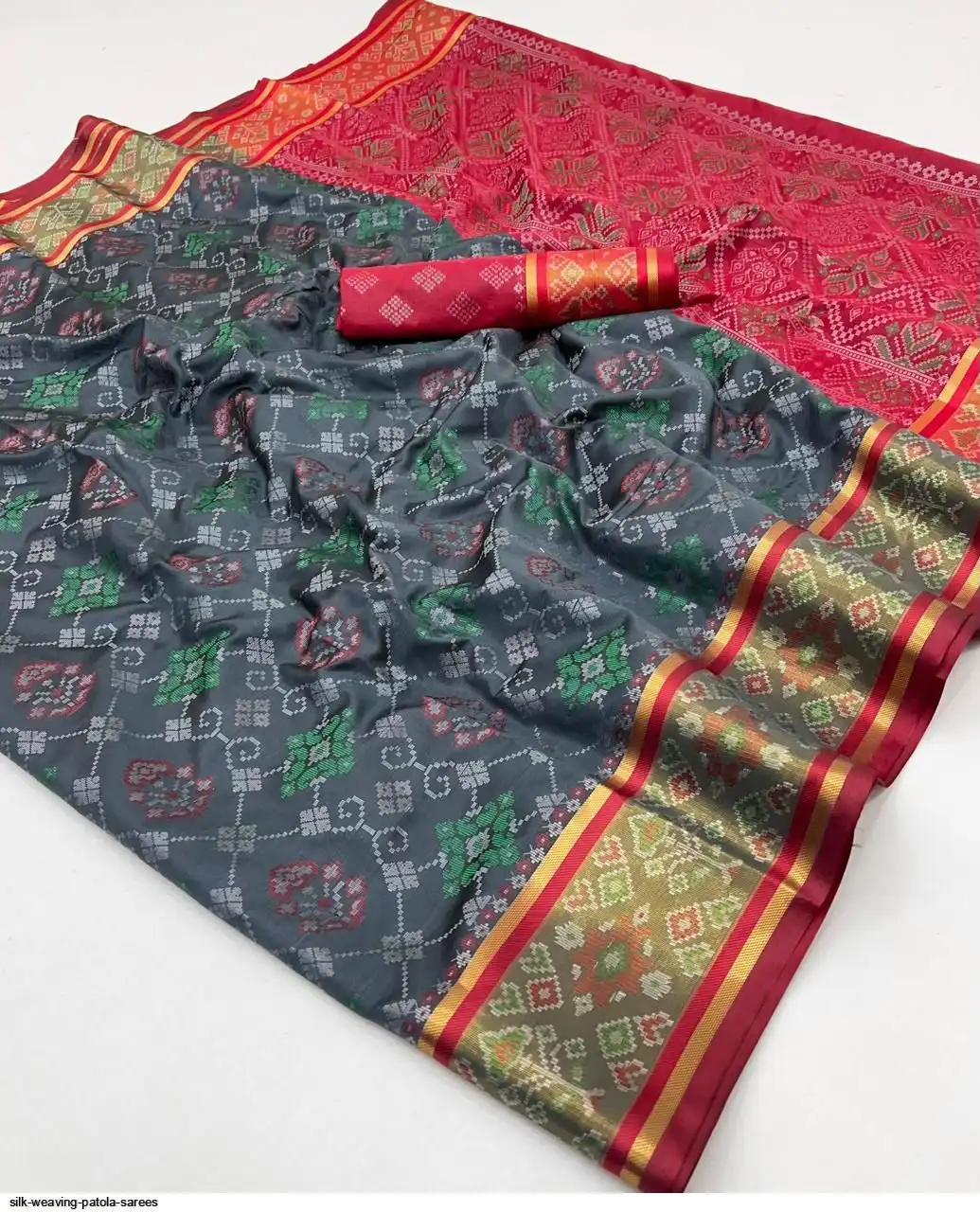 Silk Weaving Patola Sarees