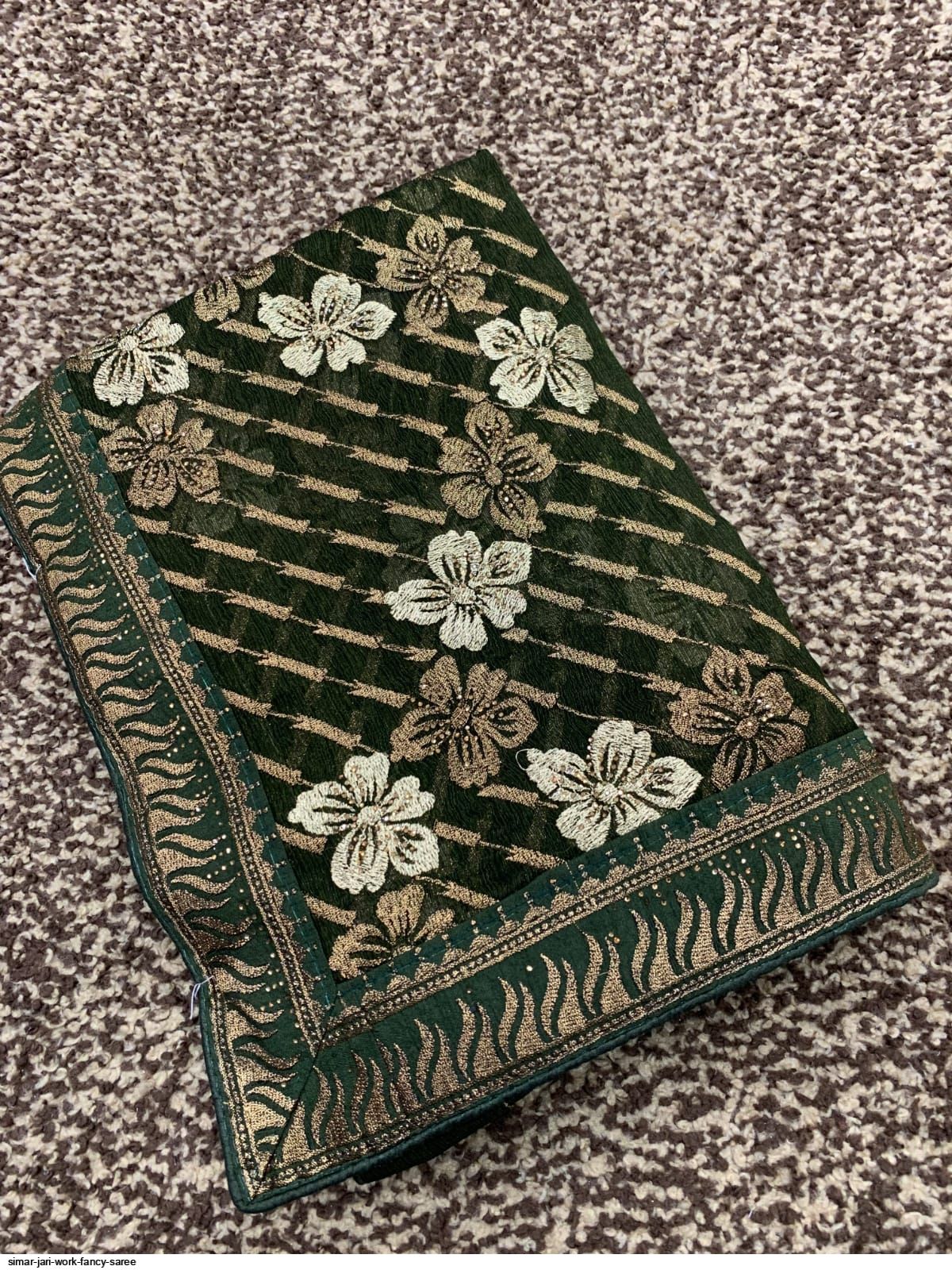 SIMAR JARI WORK FANCY SAREE