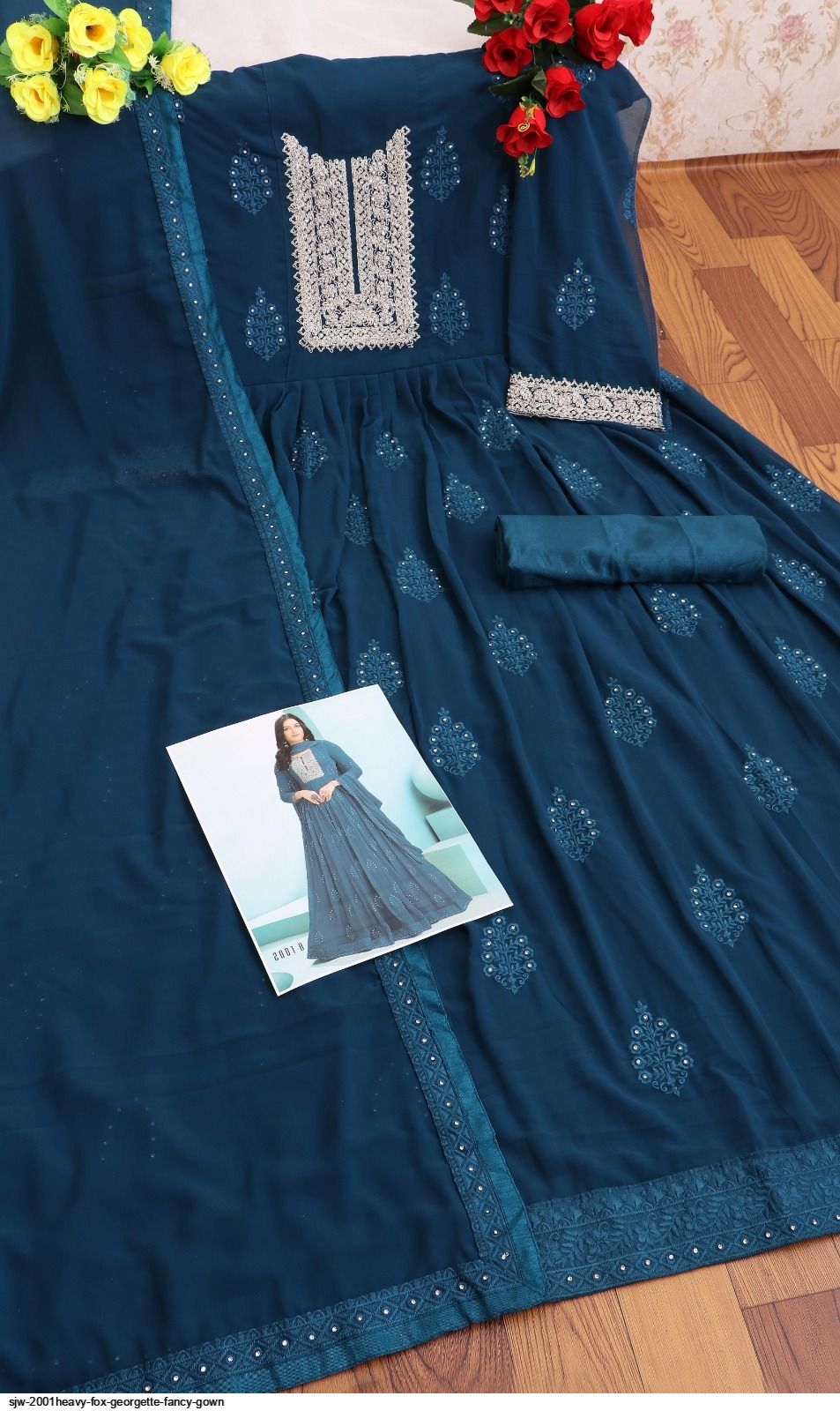 SJW 2001Heavy Fox Georgette FANCY GOWN