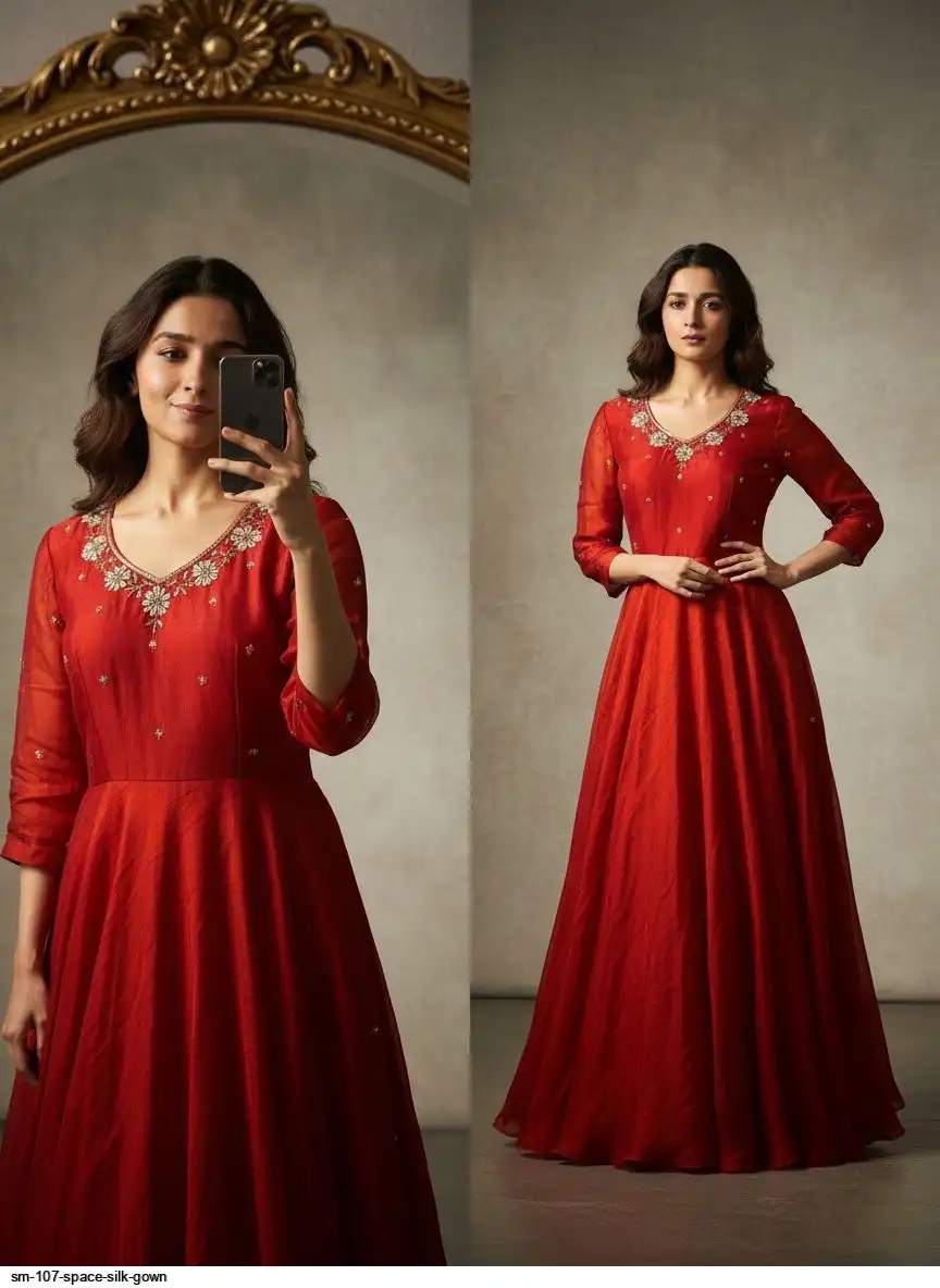 SM-107 Space silk gown