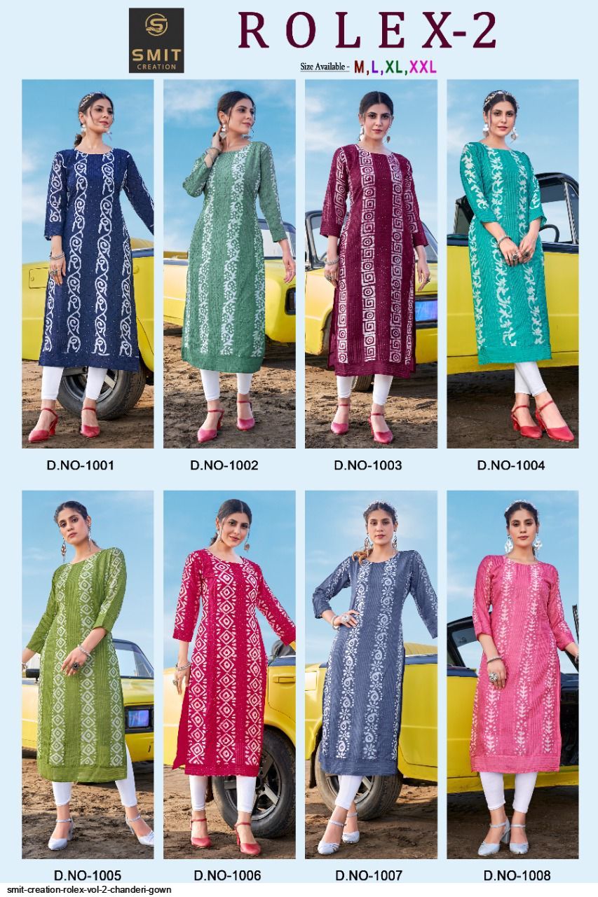 SMIT CREATION ROLEX VOL 2 Chanderi gown