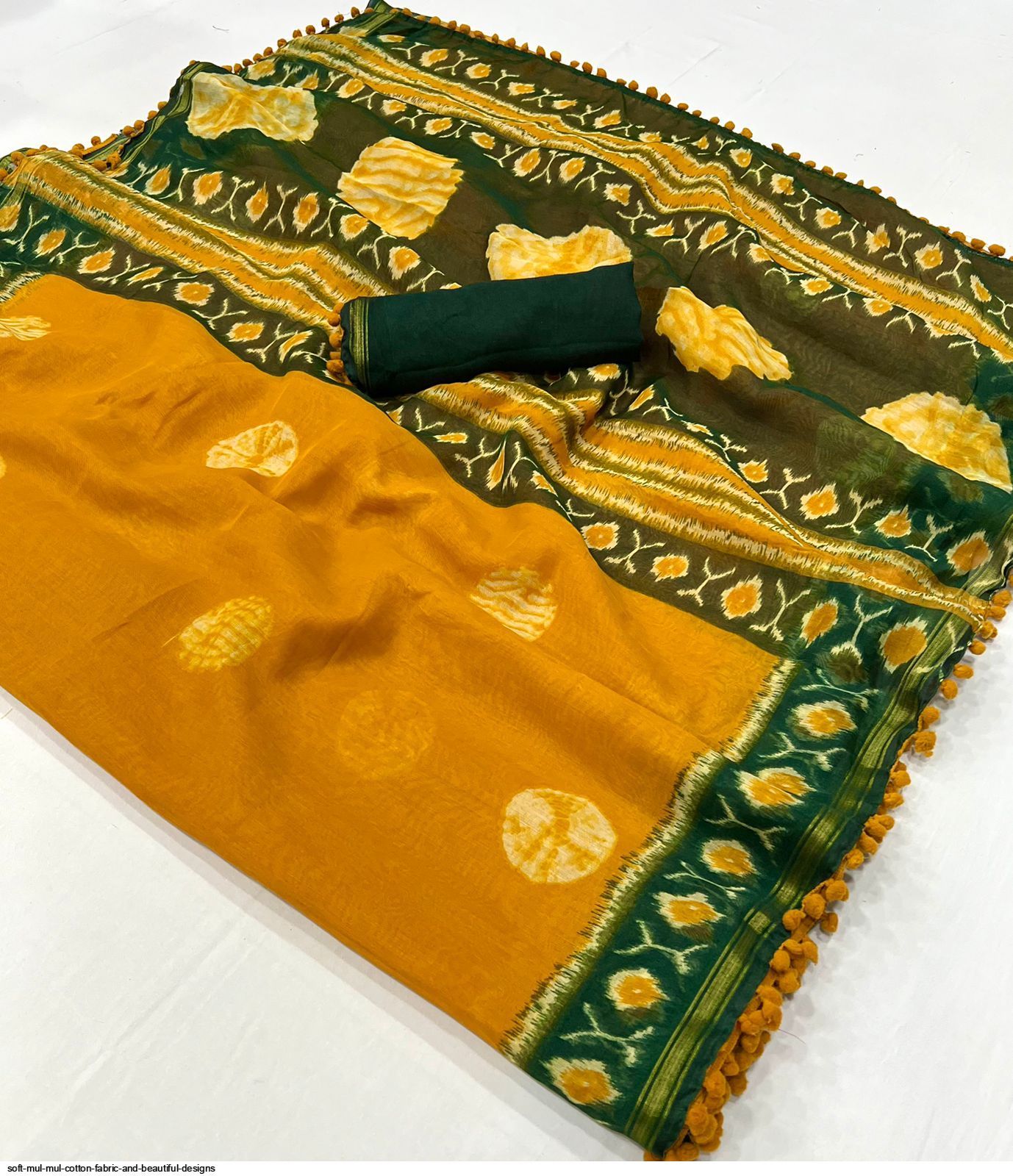 Soft Mul Mul Cotton Fabric And Beautiful Designs