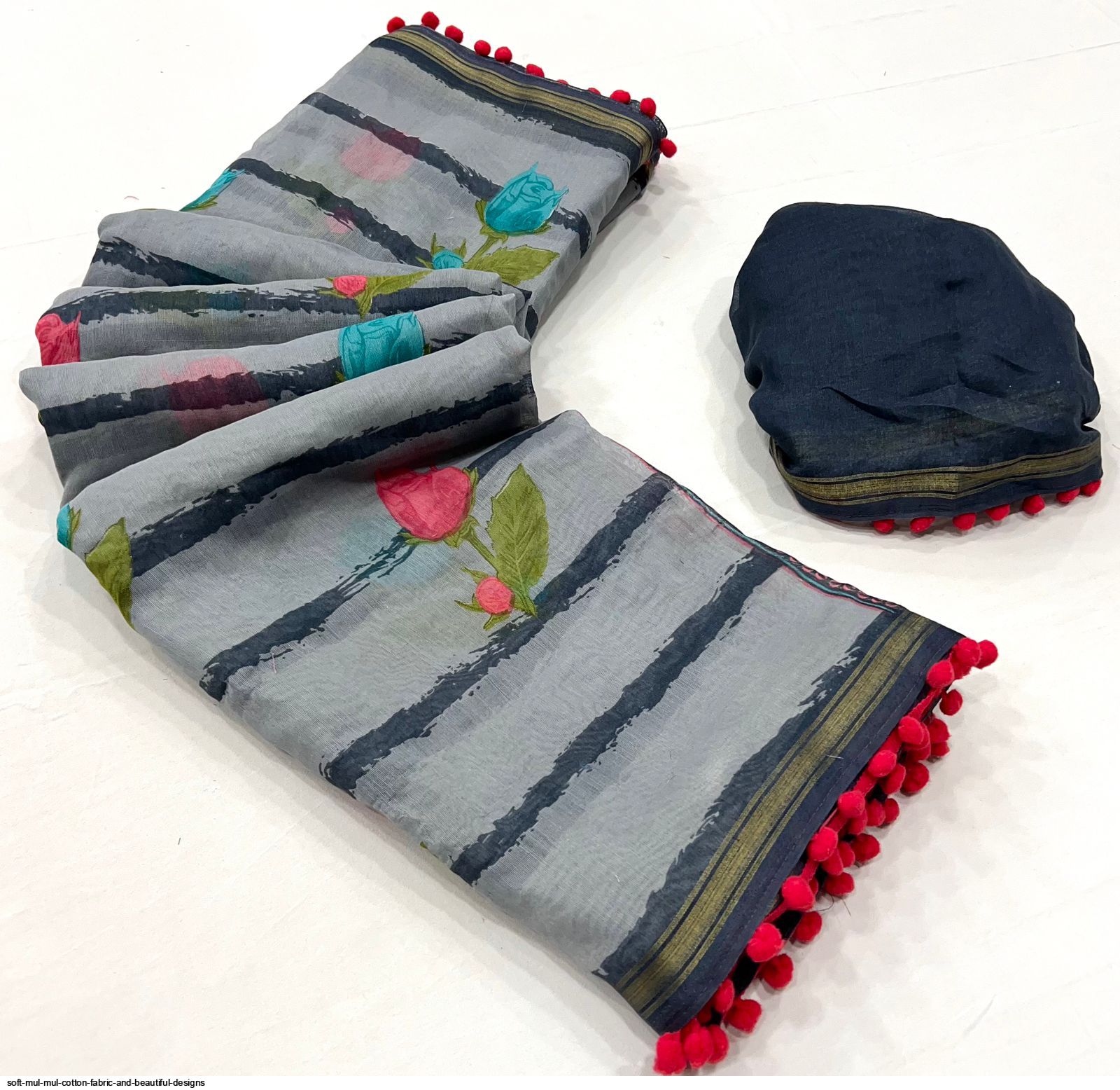 Soft Mul Mul Cotton Fabric And Beautiful Designs