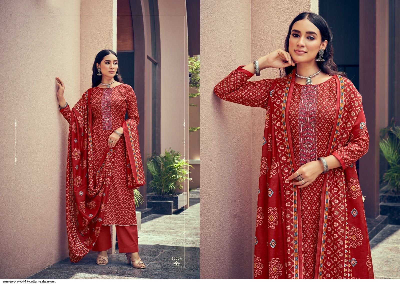 SONI Siyoni vol 17 COTTAN salwar suit