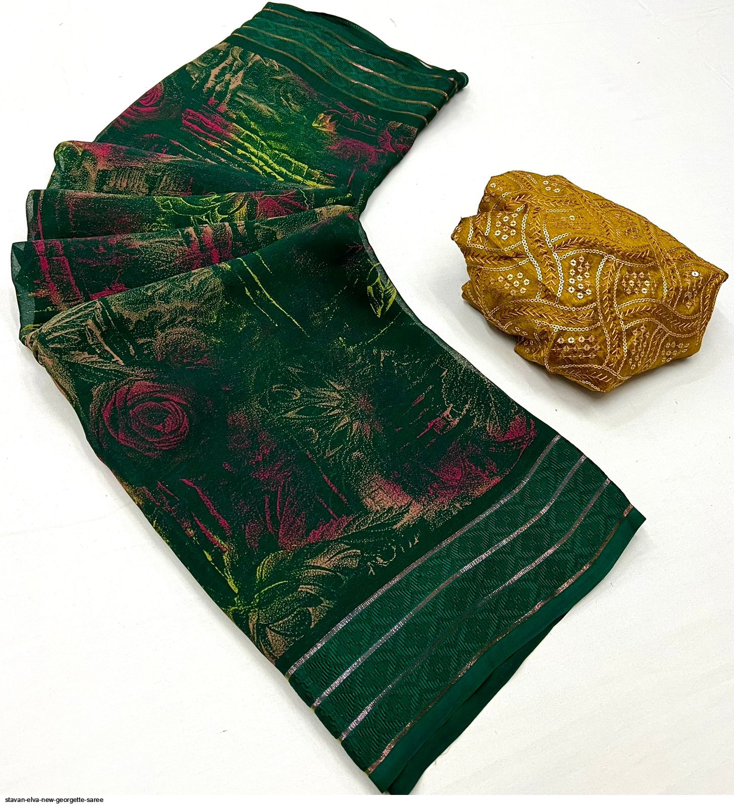 Stavan Elva New Georgette SAREE