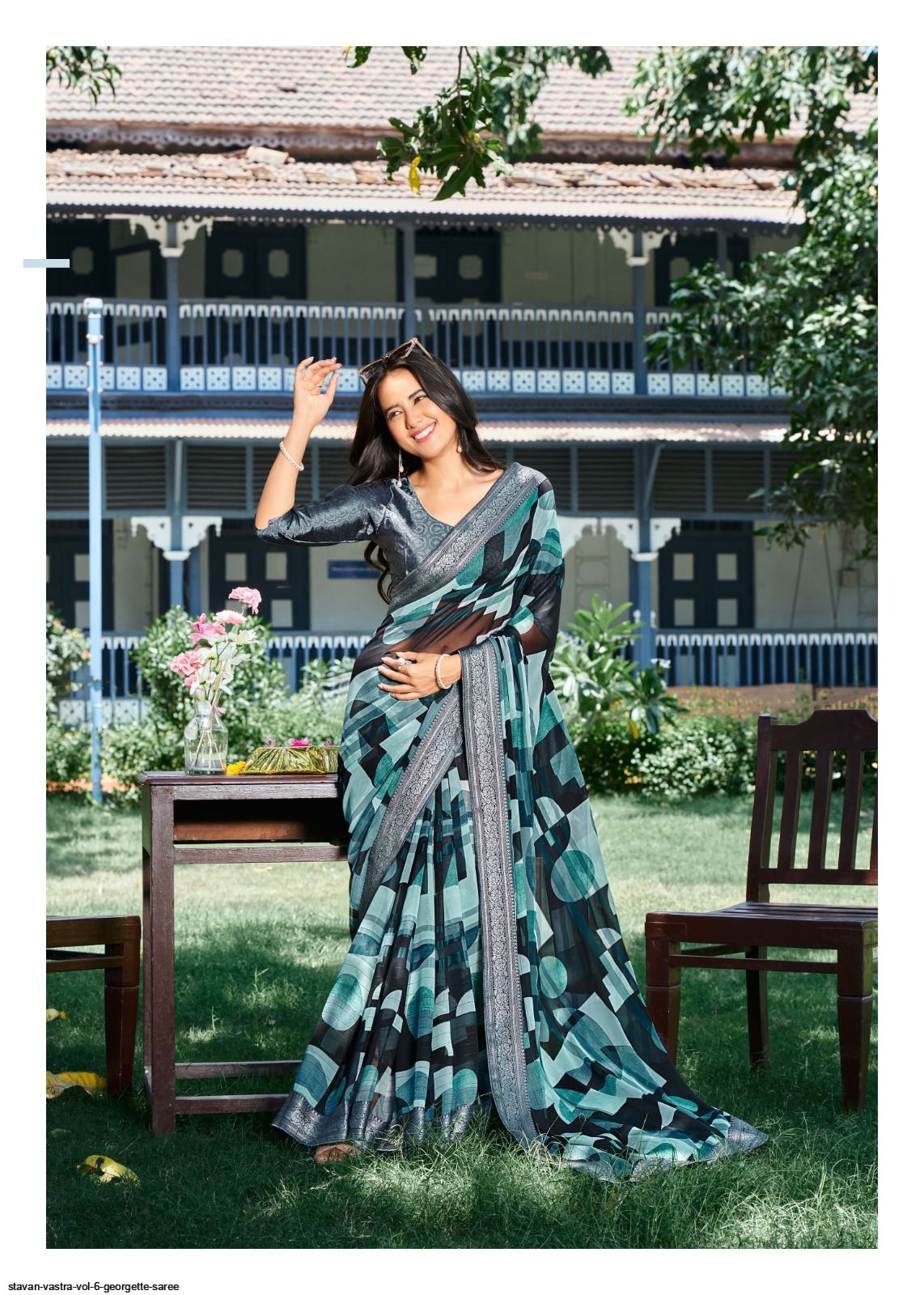 STAVAN VASTRA VOL 6 GEORGETTE SAREE