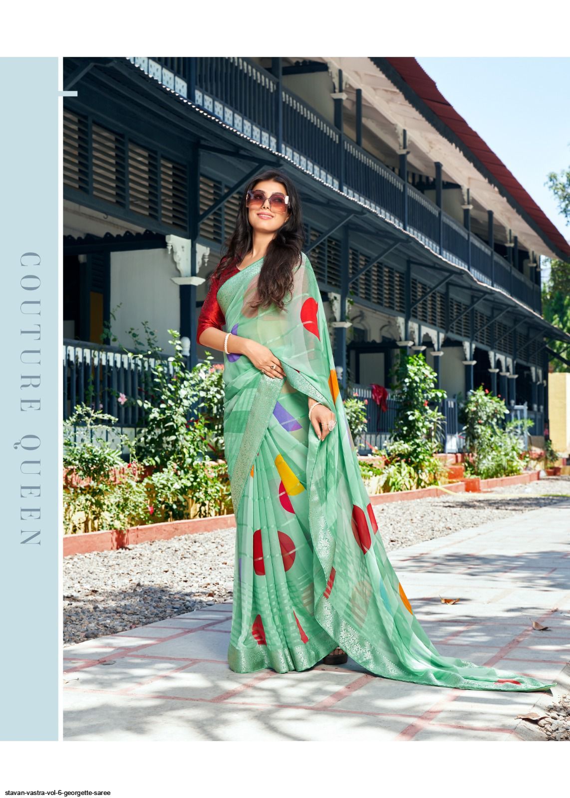 STAVAN VASTRA VOL 6 GEORGETTE SAREE