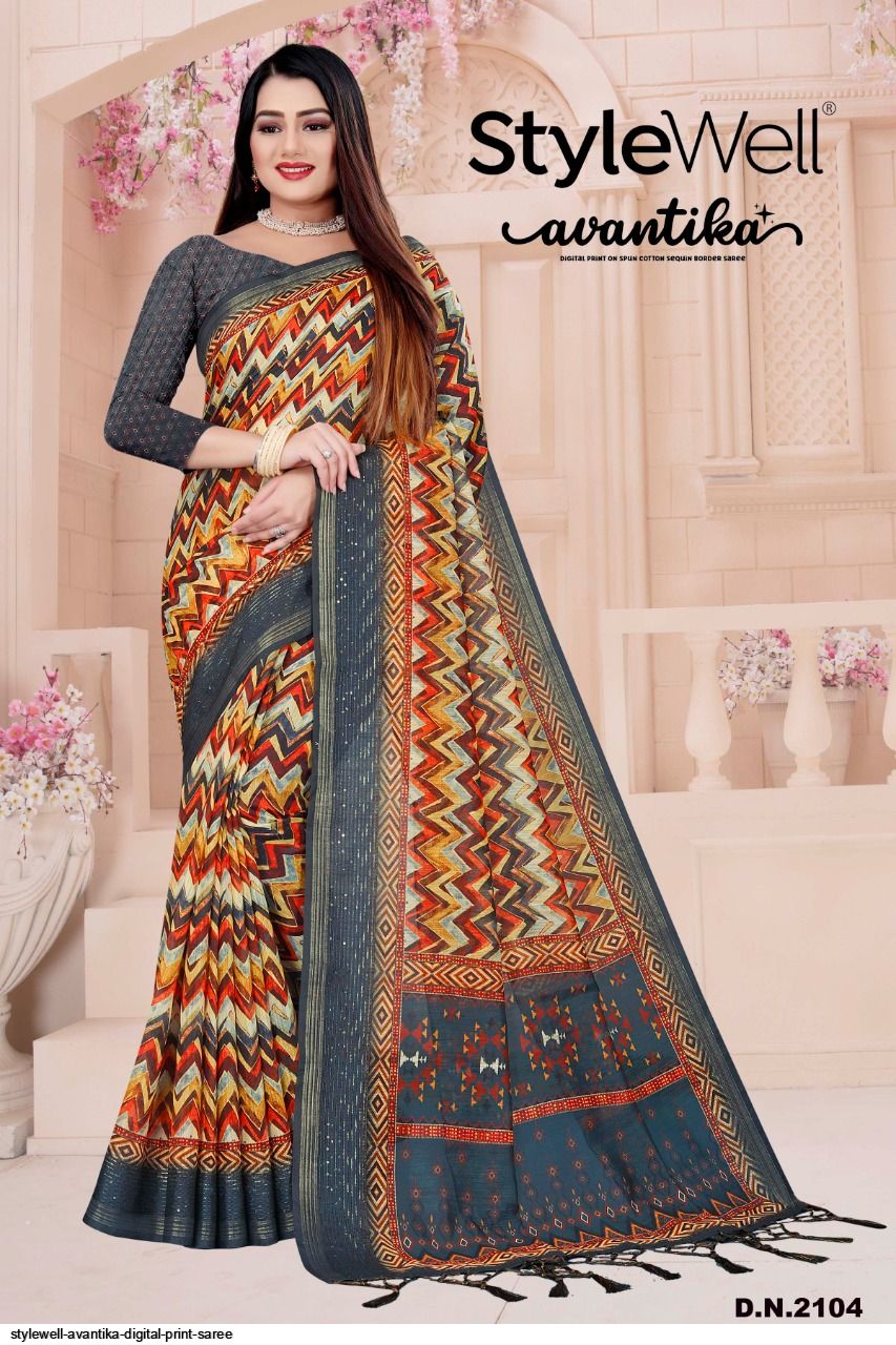 Stylewell Avantika Digital Print saree