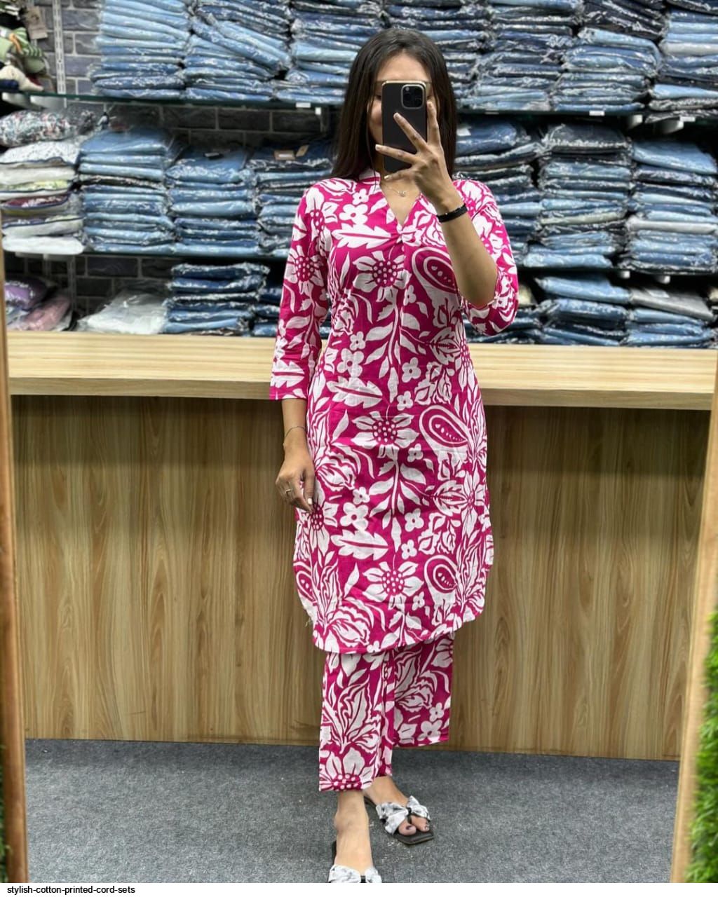 Stylish Cotton Printed Cord Sets