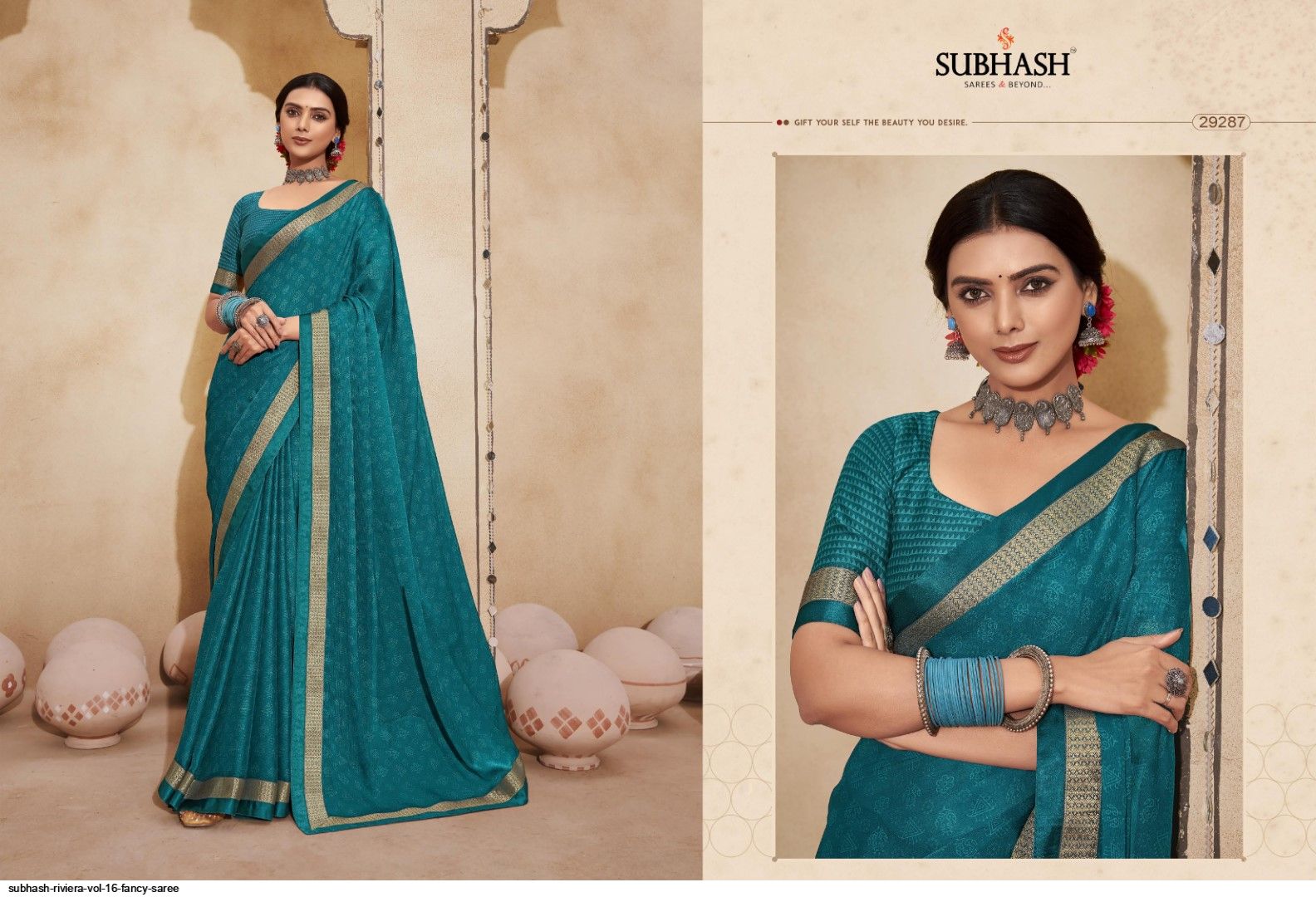 SUBHASH RIVIERA VOL 16 FANCY SAREE