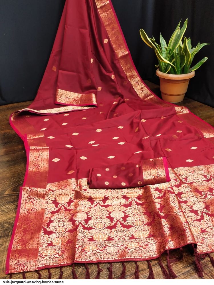 SULA JACQUARD WEAVING BORDER SAREE