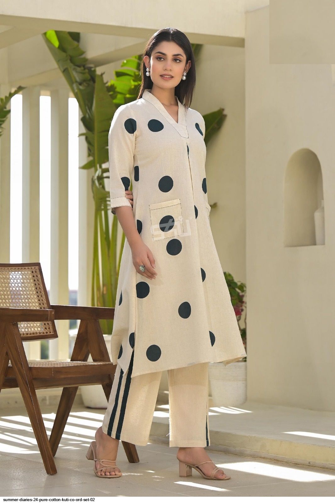 SUMMER DIARIES 24 pure cotton kuti co ord set 02