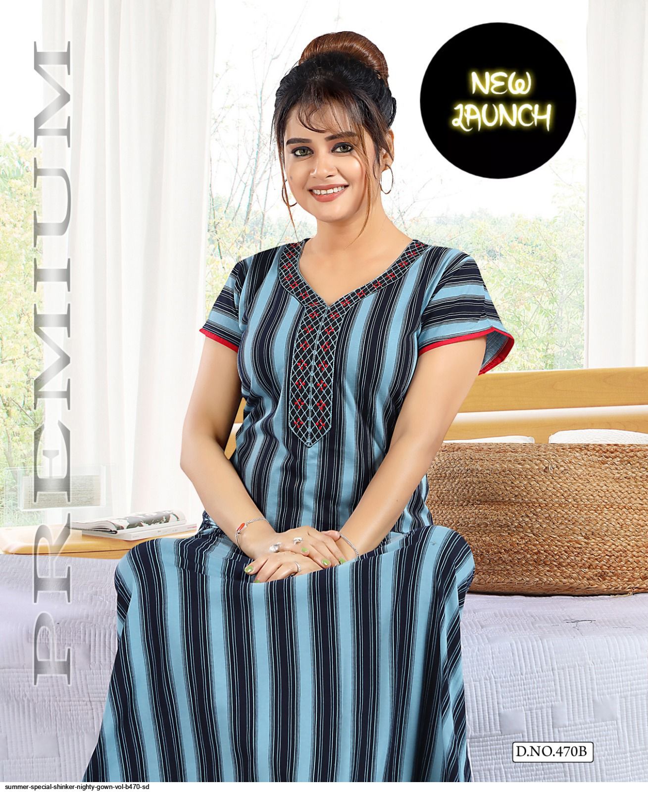 SUMMER SPECIAL SHINKER NIGHTY GOWN VOL B470 SD