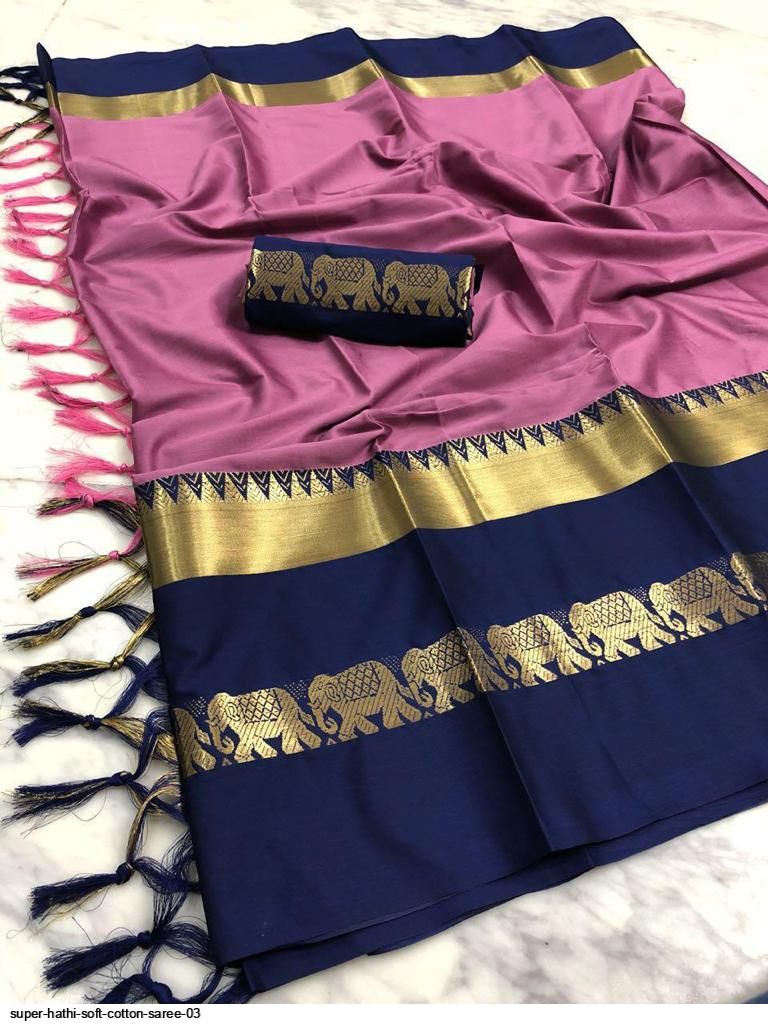 SUPER HATHI SOFT COTTON SAREE 03