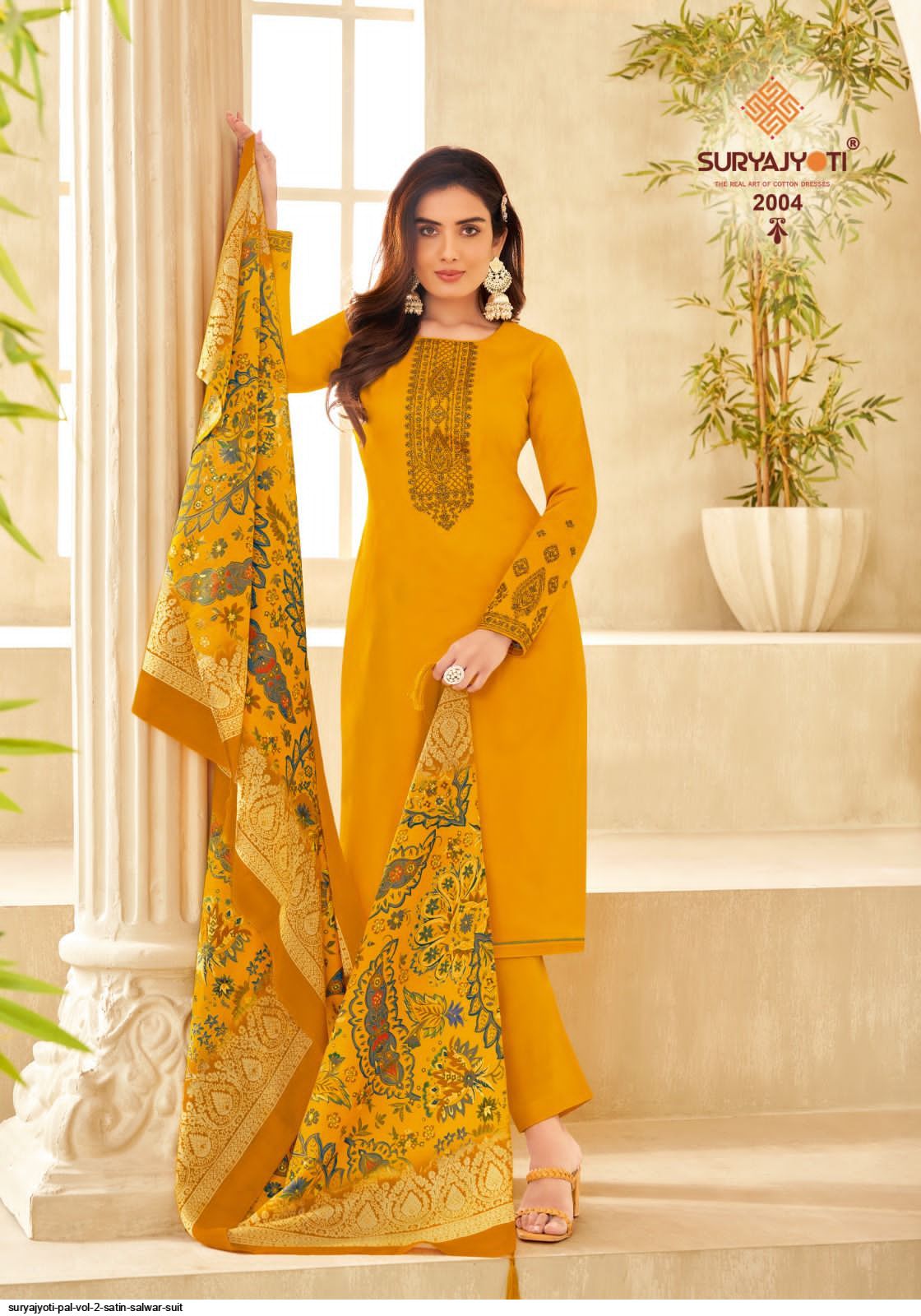 SURYAJYOTI PAL VOL 2 SATIN SALWAR SUIT