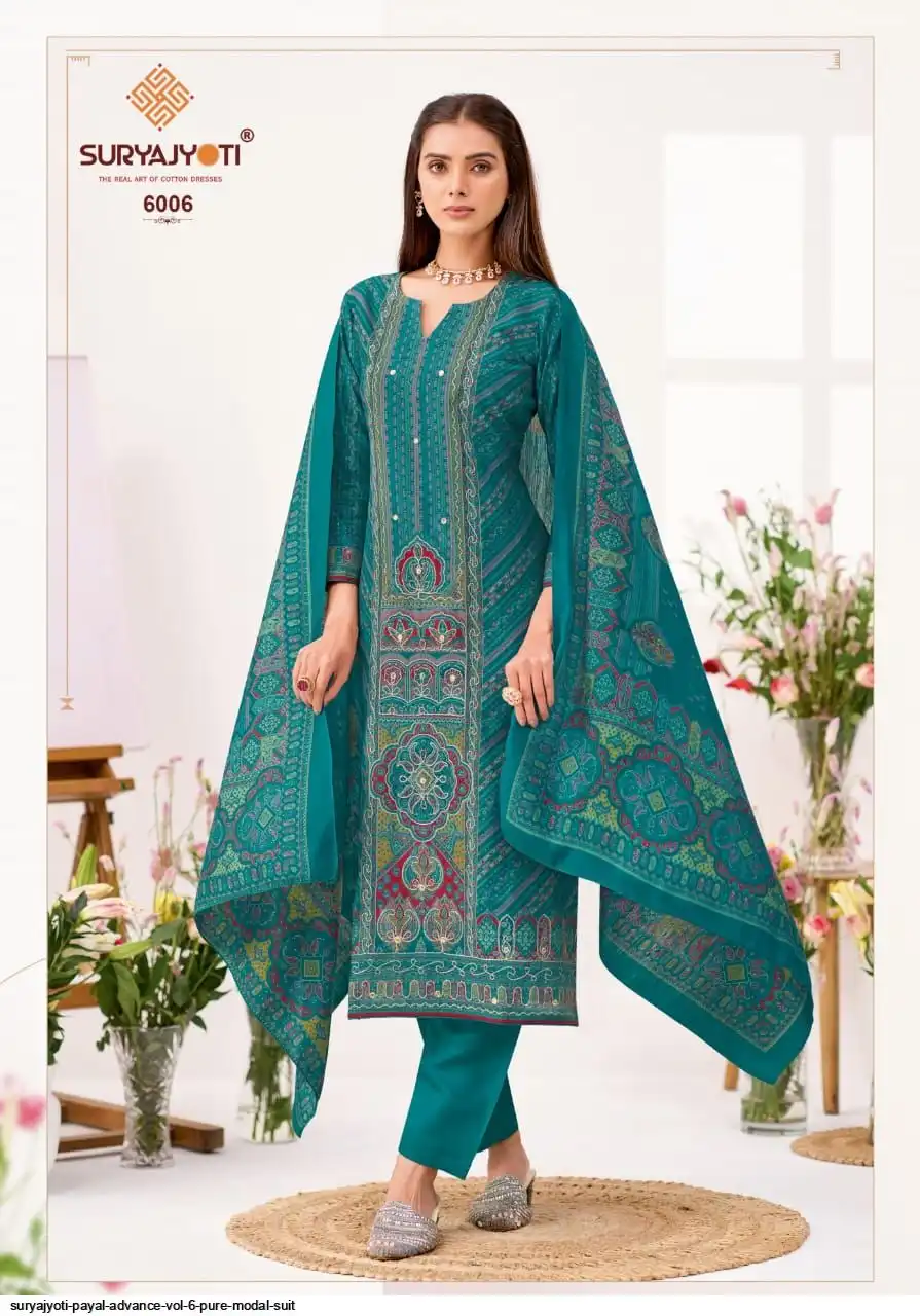 Suryajyoti Payal Advance Vol-6 Modal Suit
