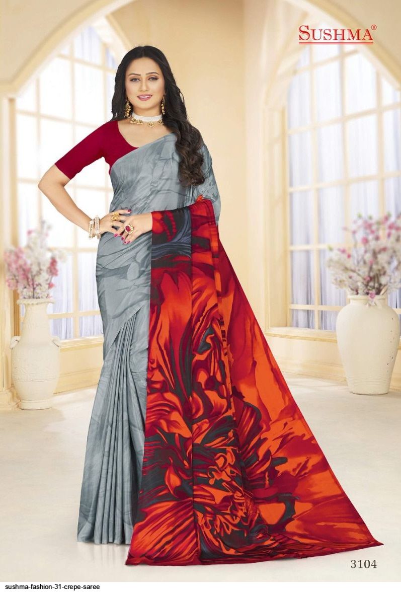 SUSHMA FASHION 31 CREPE SAREE