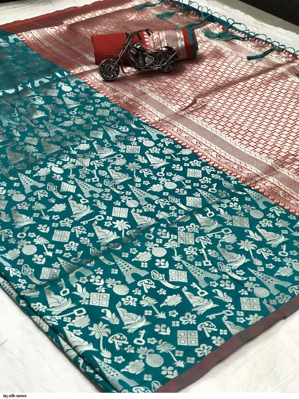 TAJ SILK saree