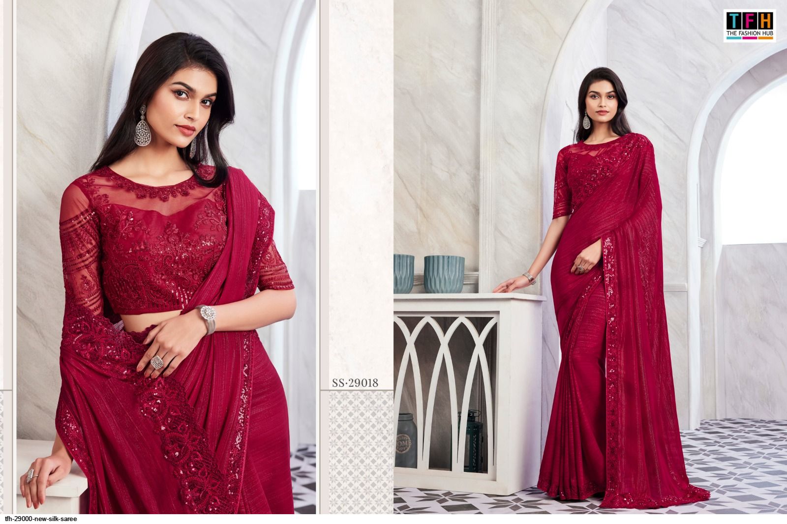 TFH 29000 new silk saree