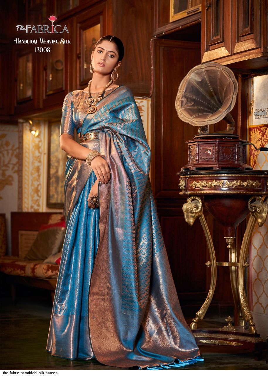 the fabric SAMRIDDHI silk sarees