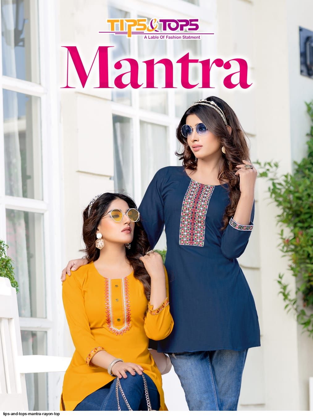 TIPS AND TOPS MANTRA Rayon TOP
