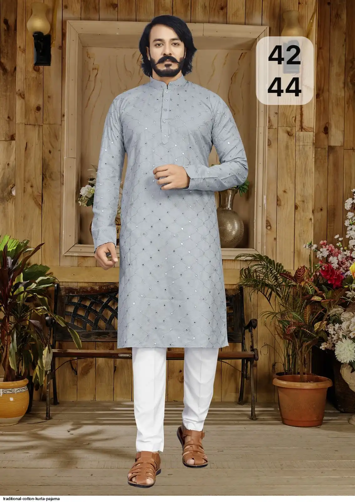 traditional cotton kurta pajama