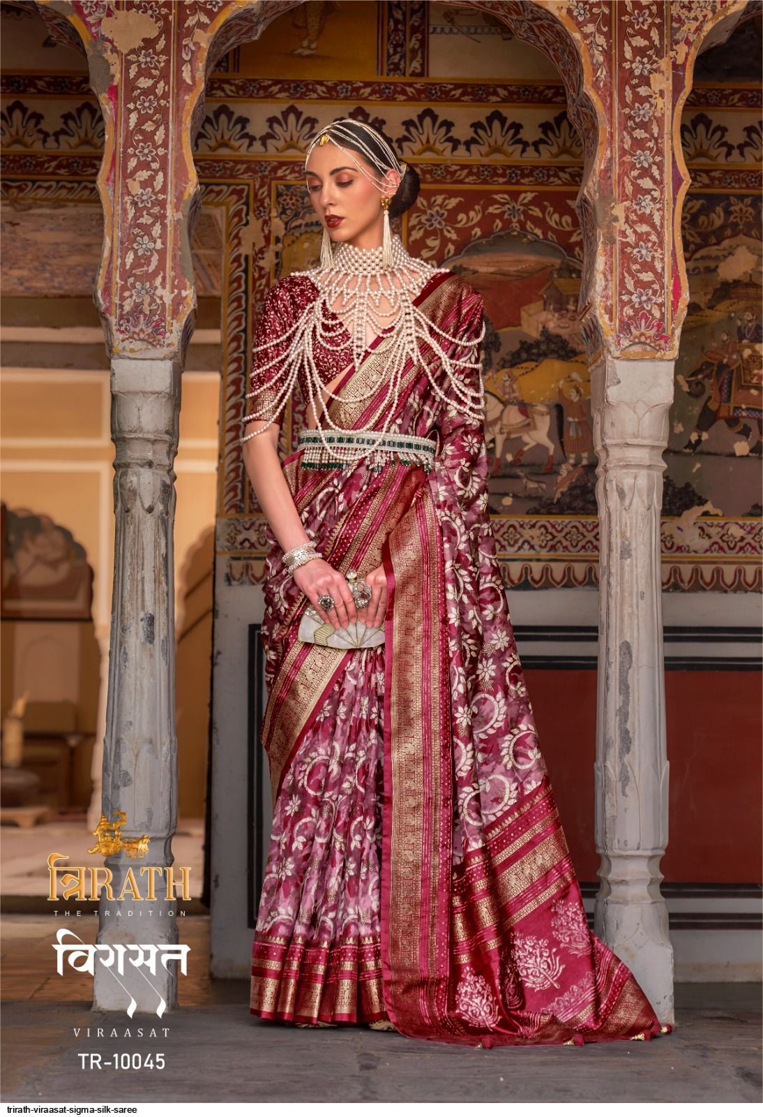 TRIRATH VIRAASAT SIGMA SILK SAREE