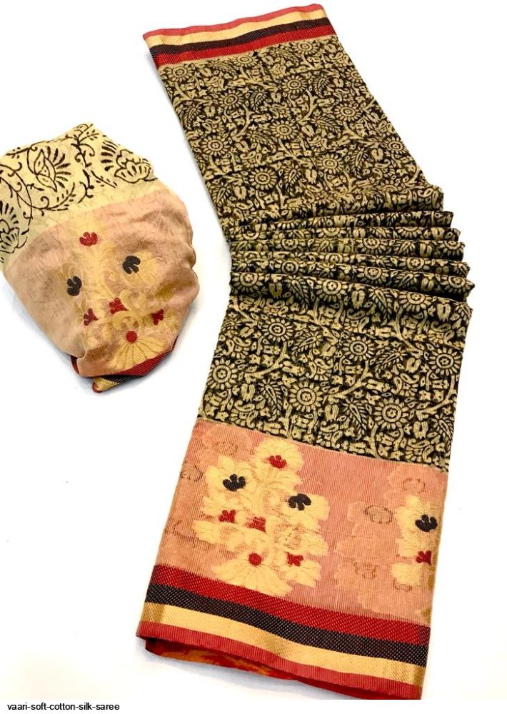 vaari SOFT COTTON SILK saree