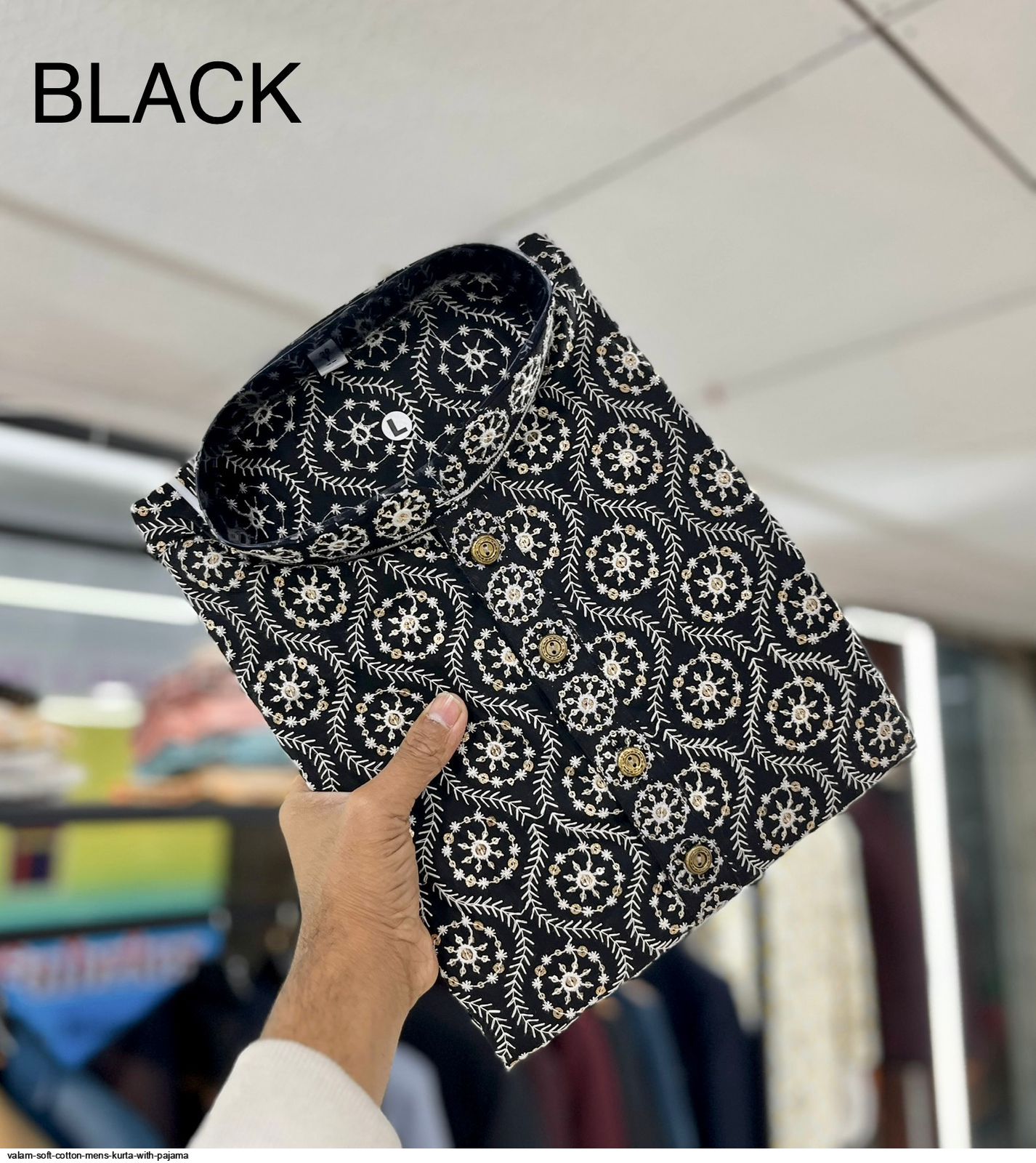 VALAM SOFT COTTON MENS KURTA WITH PAJAMA