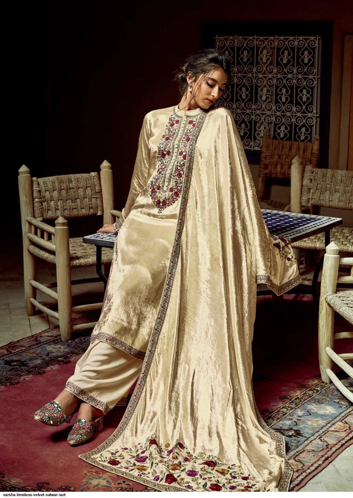 VARSHA TIMELESS VELVET salwar suit